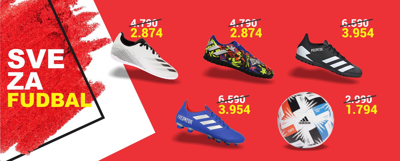 Outlet sportske opreme za adidas, reebok: patike, trenerke | Et sport